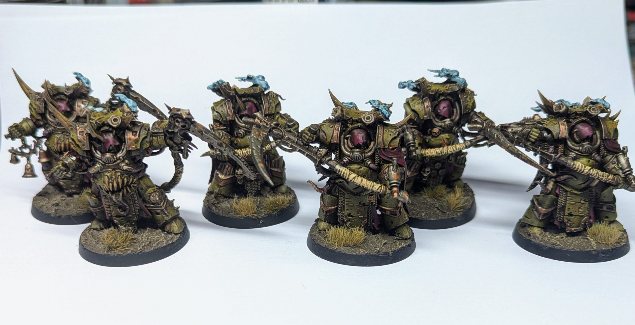 Warhammer commission painting Deathguard 40k - THE VANUS TEMPLE